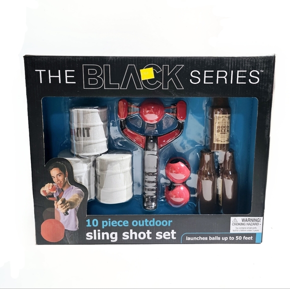 merchsource | Toys | Piece Outdoor Sling Shot Game Set The Black Series ...